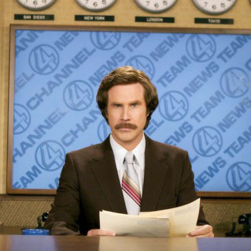 Top 10 News Bloopers: Real-Life Ron Burgundy “Anchorman” Moments